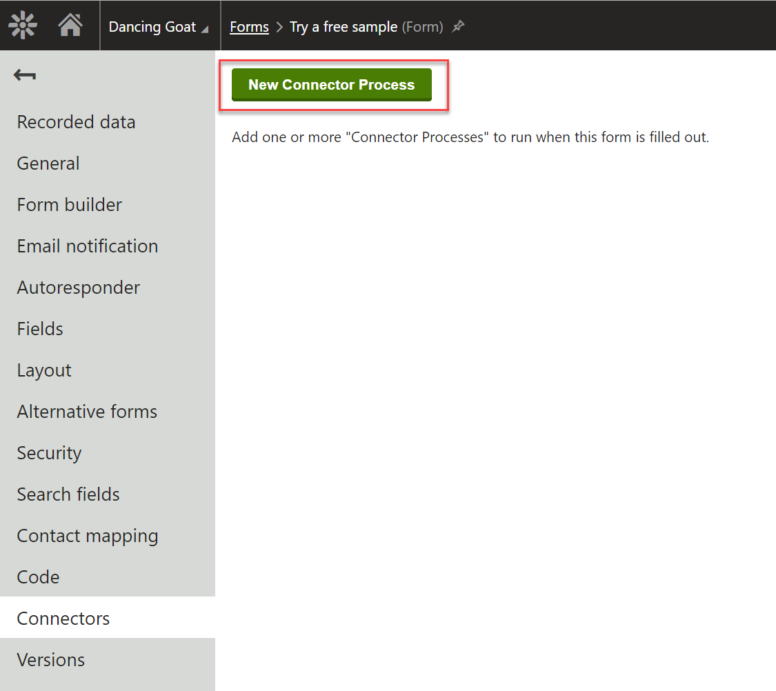 Create a New Connector Process | Toolkit for Kentico - Extensions to make working with Kentico ...